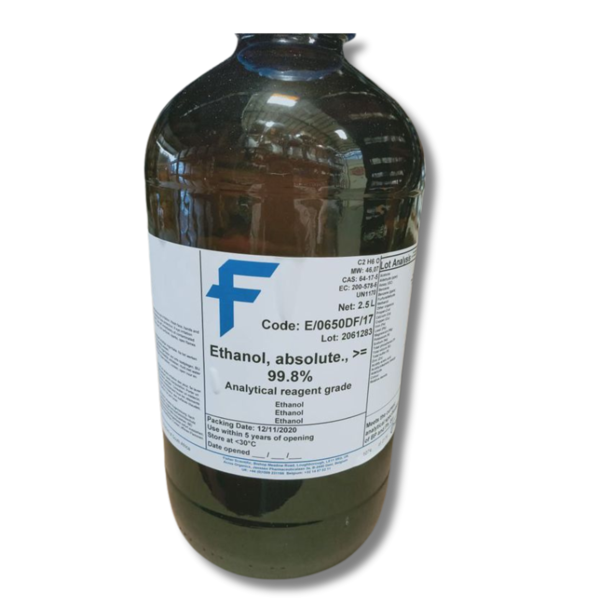 Methanol, Optima® LC/MS grade - Cornell Lab